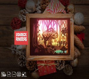 Tinker bell paper light box template, shadow box template, shadow box ...