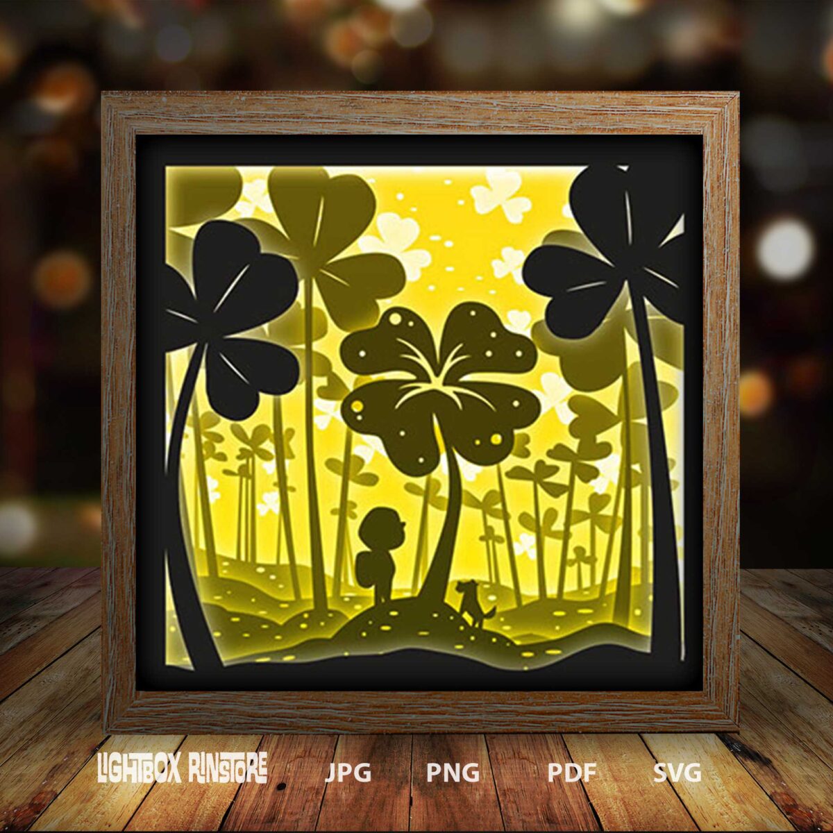 Baby Yoda Papercut Lightbox Template paper light box template, shadow ...