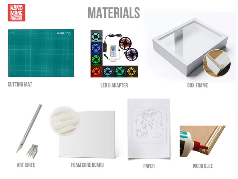 Baby Yoda Papercut Lightbox Template paper light box template, shadow ...